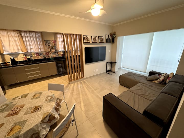 Moderno Apto A 4 Min Da Praia- Rua Santos - Guarujá