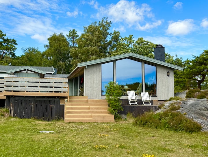 Høst Ved Sjøen – Jacuzzi, Dyreparken 20min - Lillesand