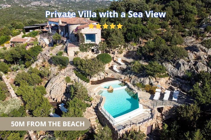 [Vista Spettacolare] Villa Piscina Costa Smeralda - Arzachena