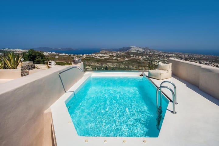 Prestige Suite With Hot Tub-sunset View Phaos 1870 - Santorini