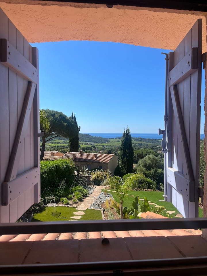Villa W/ Fab Sea Views, Designer Garden, Beach 3km - Ramatuelle