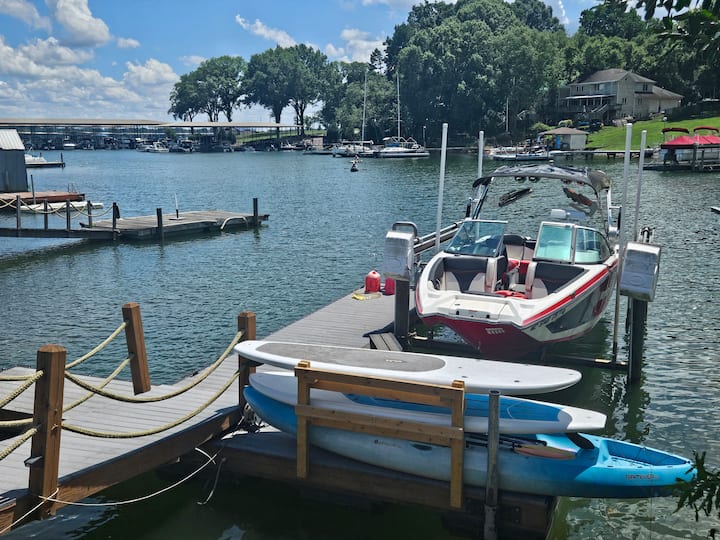 4br 2.5ba Dock Lg Rooms Decks Firepit Views - Lwc - Mooresville, NC