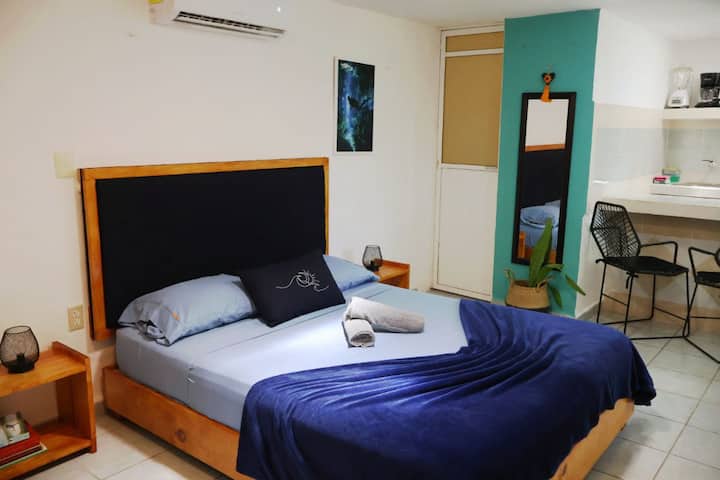 Estudio En El Centro, Cómodo, Acogedor Y Equipado - Cozumel