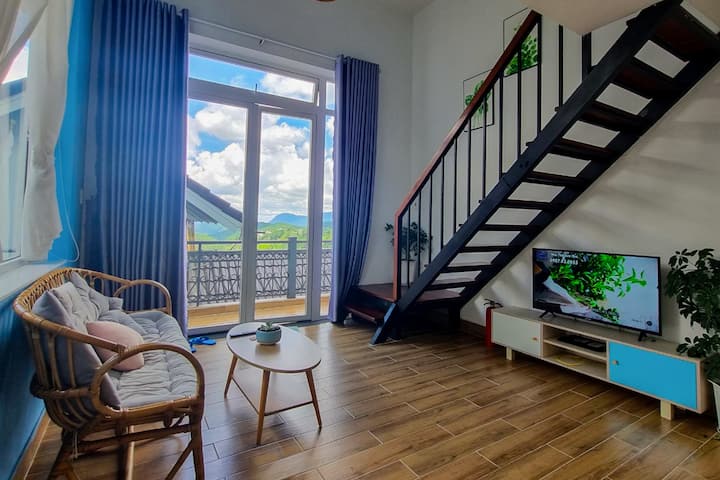 Căn Hộ 1 Phòng Ngủ View Thung Lũng Có Ban Công - Dalat