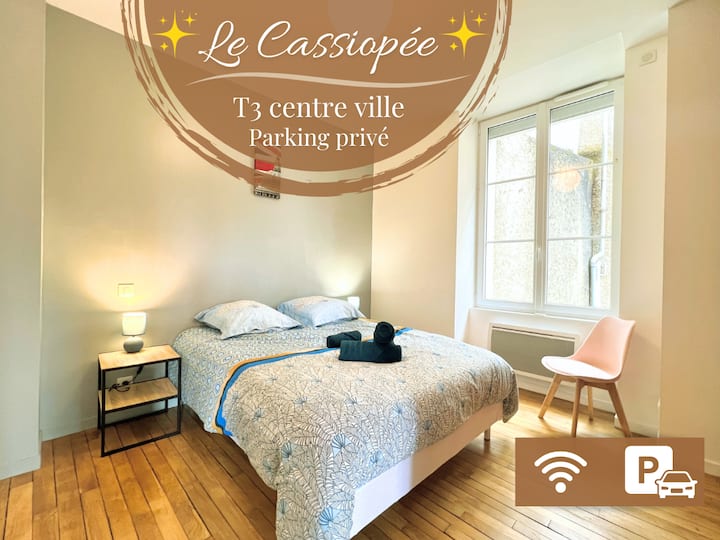 Le Cassiopée ~ T3 Avec Parking Proche Centre Ville - Poitiers