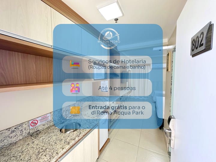 Spazzio Diroma - Apto. 802 - Caldas Novas