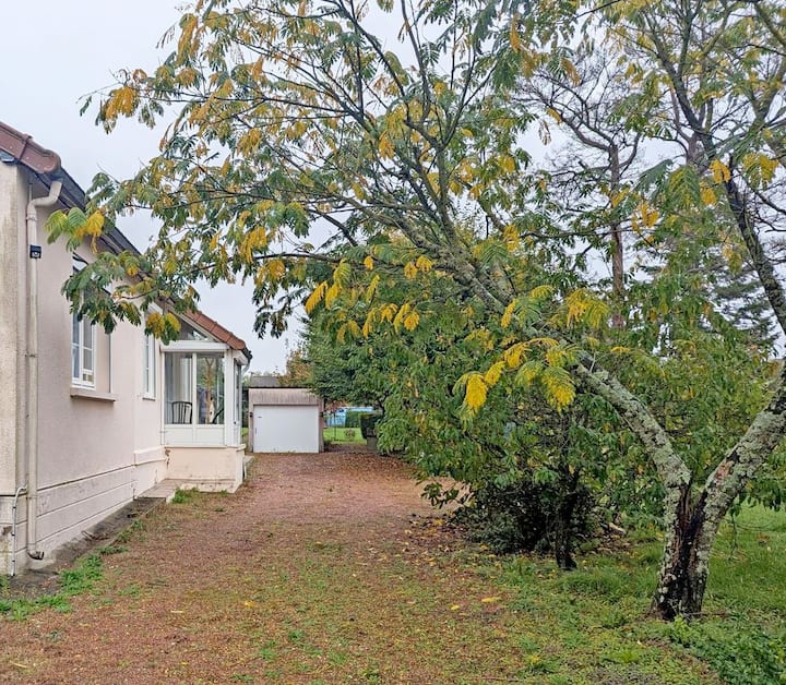 Maison+studio Clim 3 Chb & 3 Sdb 6-8p Parc Arboré - Châteauroux