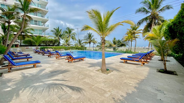Hermoso -Vista Y Salida Al Mar- Piscina - Cartagena