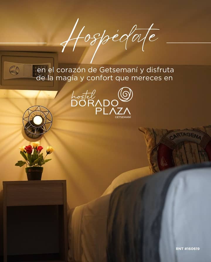 Cozy Room For 4 Only W/ Bathroom - Cartagena