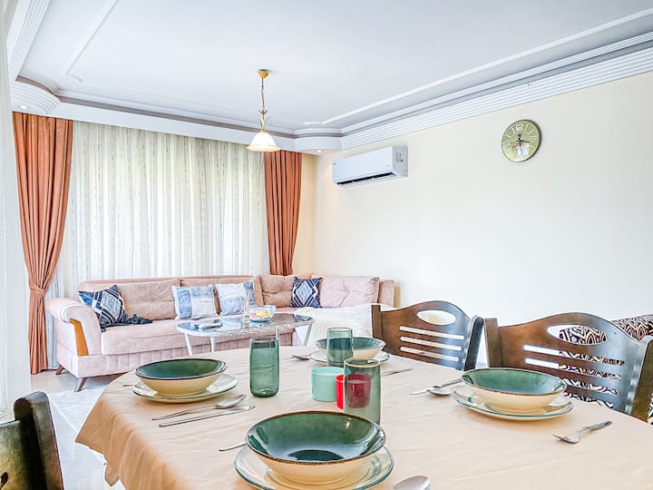 New Perfect House In A Wonderful & Full Complex - Alanya