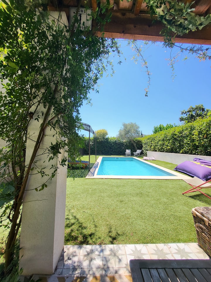 Maison T5, Clim, Piscine Au Calme Sans Vis à Vis. - Marsella