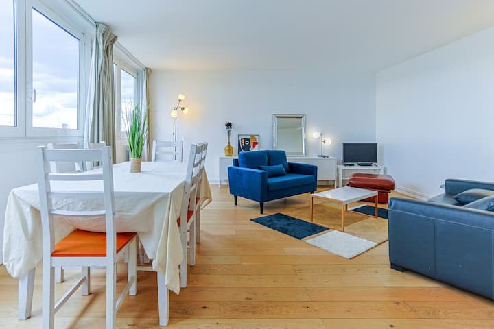 3br - 6pers Large Family Flat With View - Paris