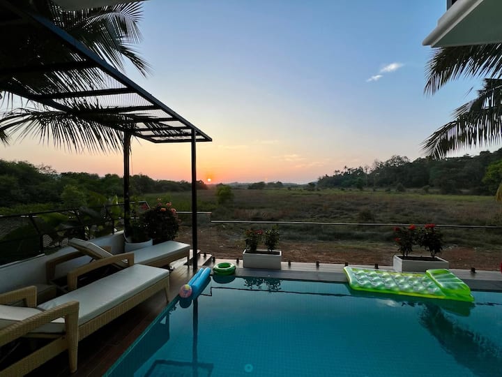4bhk Luxury Villa Pvt Pool 10 Min From Beach - Goa