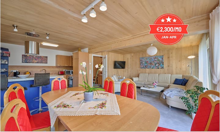 Long Term: Rural Luxury Newly Built Eco-house - Baiersbronn