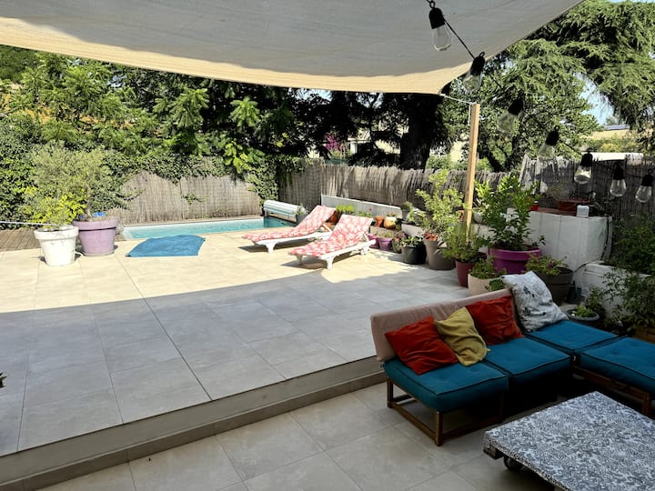 Maison "Basilic". Familial Avec Piscine - Pézenas