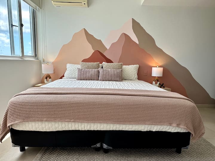 Depto. Artístico 3 Recámaras + Alberca Gym Cancún - Cancún