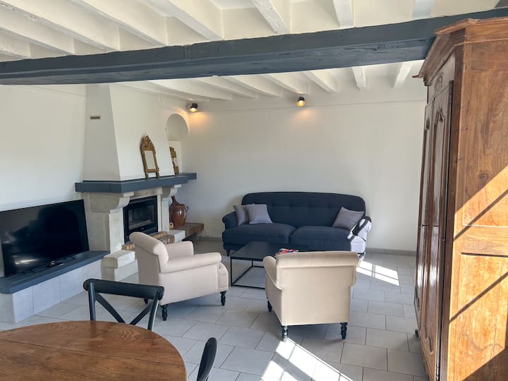 La Longère Du Val, Le Charme Bucolique De Saumur. - Saumur