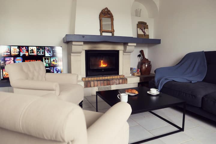 La Longère Du Val, Le Charme Bucolique De Saumur. - Saumur