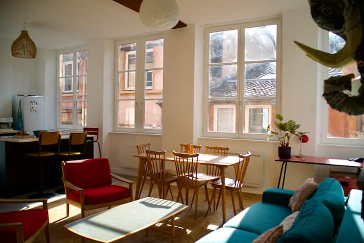 Vieux Lyon Ravissant F3 Calme Clair - Lyon