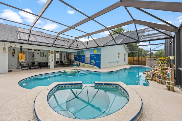 Turquoise Turtle Cove-25 Mins To The Beach & Port! - Cocoa, FL