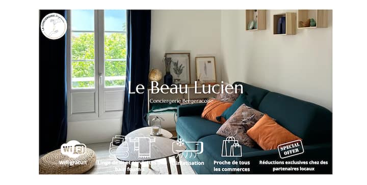 Le Beau Lucien, Logement Climatisé En Centre Ville - Bergerac
