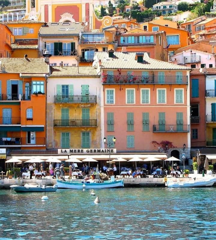 Duplex At Beach 120m2 Heart Old Town With Terrace - 빌르프헝슈-슈흐-메흐