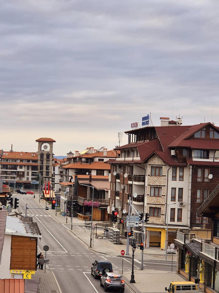 Ski Lift Apartemnt With Fireplace, Balcony View - Bulgaria