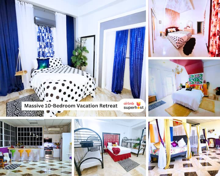 Luxury 10br Home In Halfway Tree @Kingston Manor - Kingston