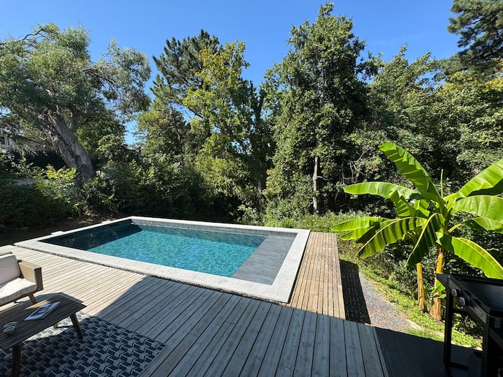 Maison Spacieuse Avec Piscine - Ascain