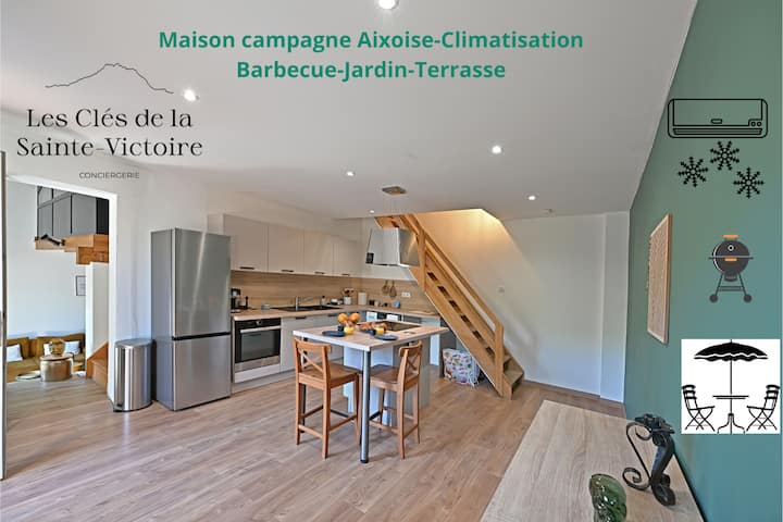 Maison *La Secrète*campagne*clim - Fuveau