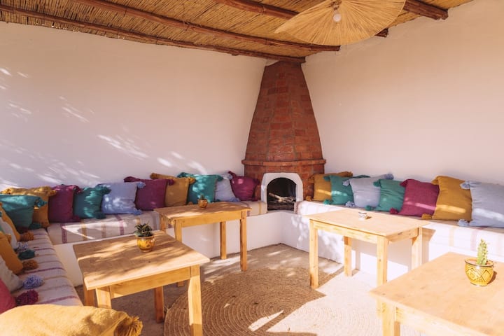 House Of Omm- Twin Room - Sidi Kaouki