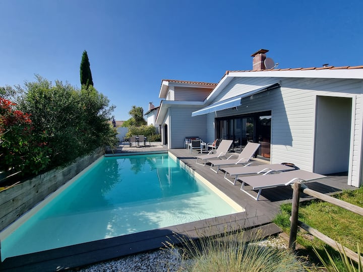 Belle Villa Bassin D’arcachon, 3 Chambres, Piscine - La Teste-de-Buch