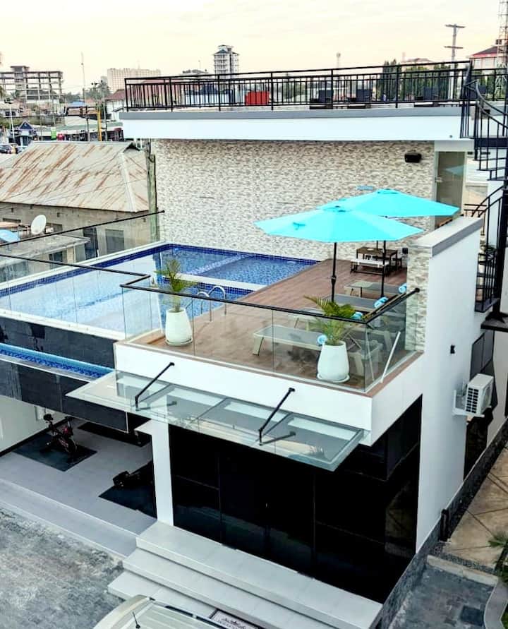 New Vibrant Charm W/pool +Hottub 3u @Arikays Homes - Tanzanie