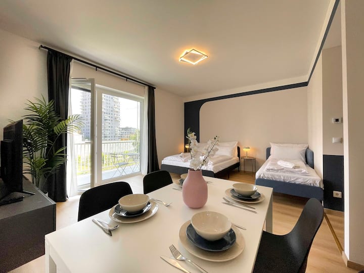 Budapart Studio Apartment-free Parking-balcony - Budapest