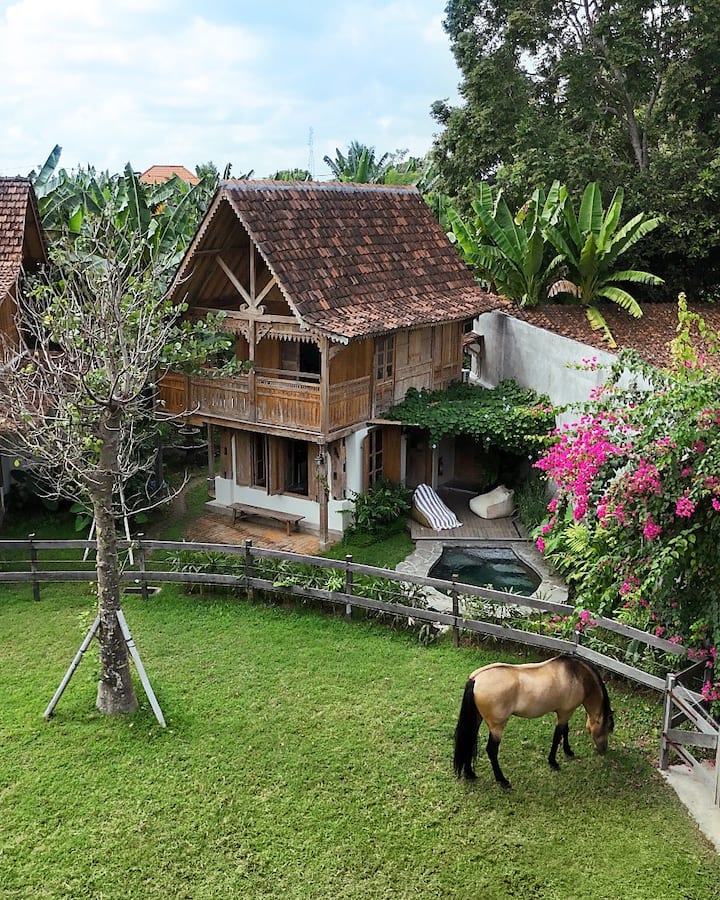 Silver Creek 1br Luxury Cottage W Pool & Horseview - Bali