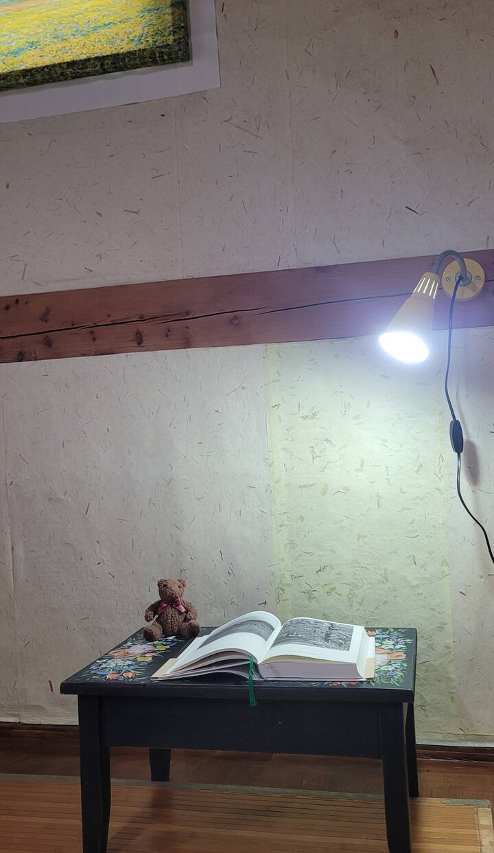 '세바의 오두막'
이색숙소/숲속의 요새/단독파티오/바베큐파티/불멍/명상/반려동물동반 - Pohang-si