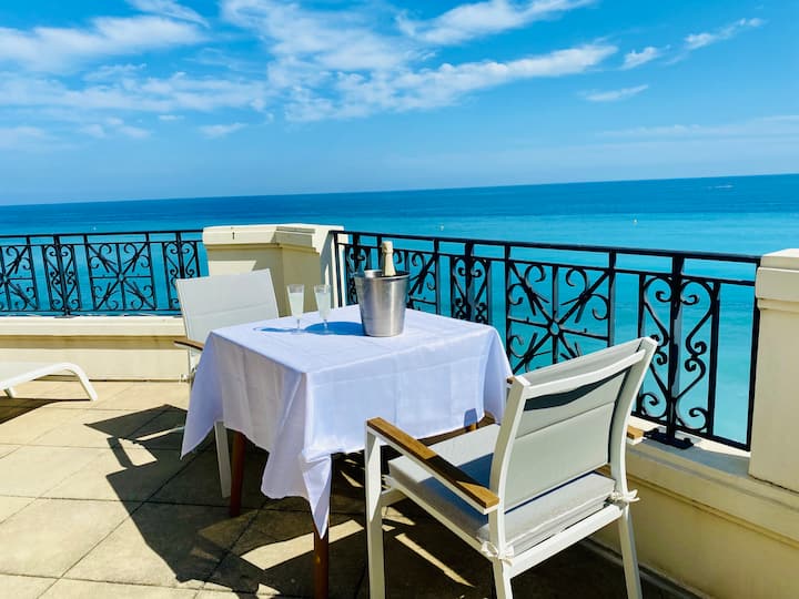 Exceptionnel Face à La Mer, 2 Pièces Avec Terrasse - Roquebrune-Cap-Martin