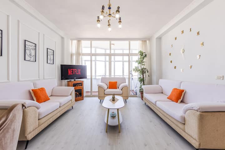 Central Cozy 2br | 500 Mbps + Ac - Durrës