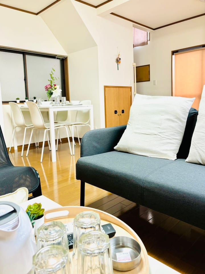 駅徒歩1分「一軒家」2ldk最大8名 - 川口市