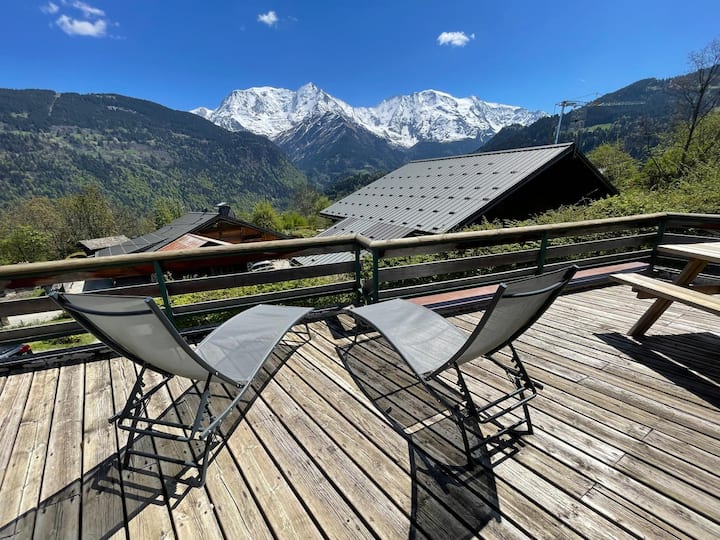 Chalet Typique Vue Mont-blanc - Saint-Gervais-les-Bains