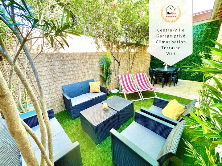 Bngo | Maison Terracotta | Jardin, Garage, 3 Ch - Villeurbanne