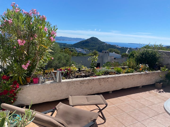 Maison Vue Mer Et Montagne. - Mandelieu-la-Napoule