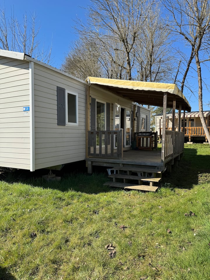 Près De L’étang Gd Mobil Home 2ch Jardin Boisé /28 - Onzain