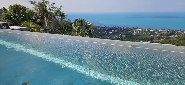 Duplex Avec Vue Sur L'océan Et Piscine Privée - Koh Samui