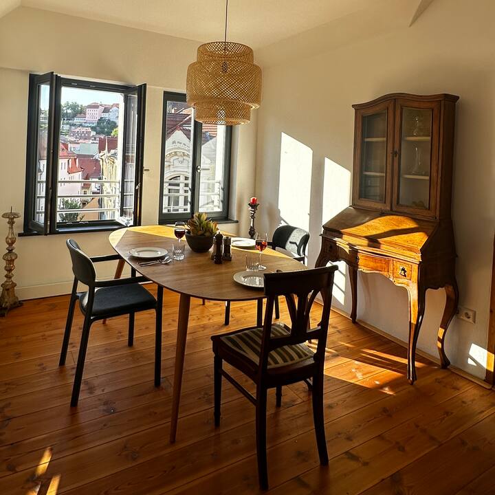 Ruhig-moderne Whg Mit Burgblick - Meissen