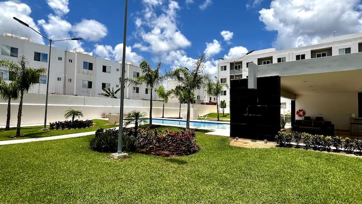 Precioso Departamento 6 Pers, 3 Recamaras, 4º Piso - 坎昆