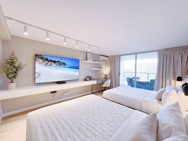 20f-newly Remodeled Cozy Studio W/2queens-waikiki~ - Honolulu