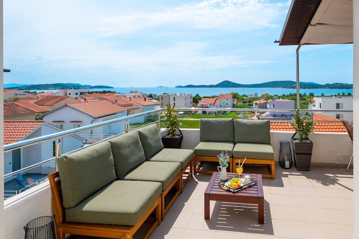 Apartmani Tihi S Terasom I Pogledom Na More Ix - Vodice