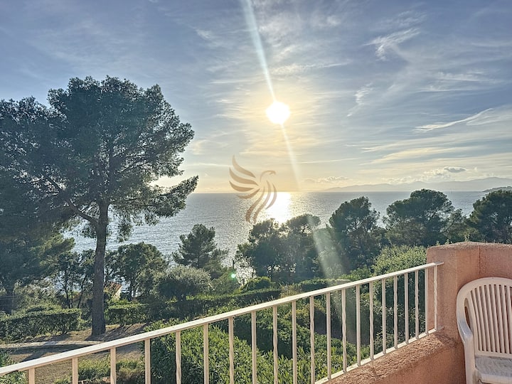Panorama Du Levant- 4 Pers-vue Mer-piscine-tennis - Saint-Raphaël