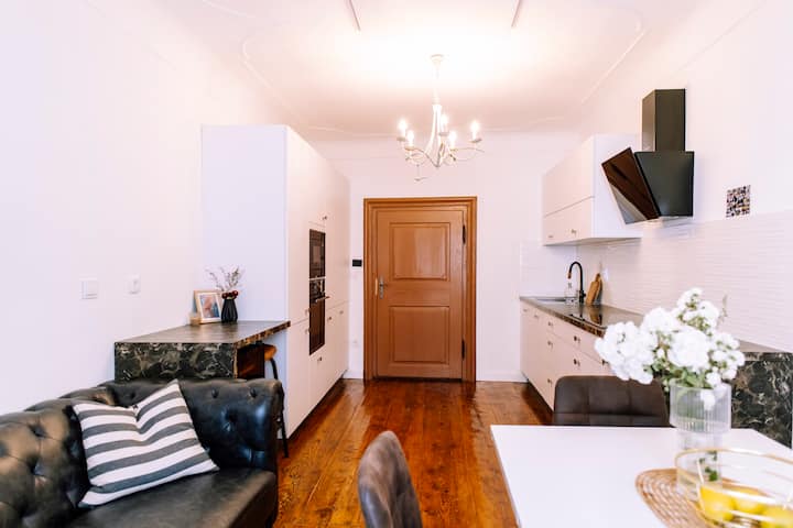 Spacious City-center Apartment With Sunny Terrace - Maribor